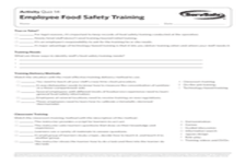 Food Safety Training Downloads, Answers, & Guides